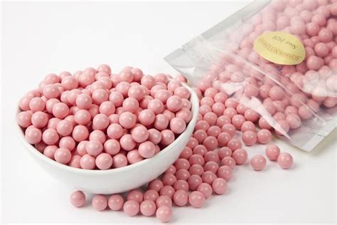Light Pink Sixlets For Spring Snacking