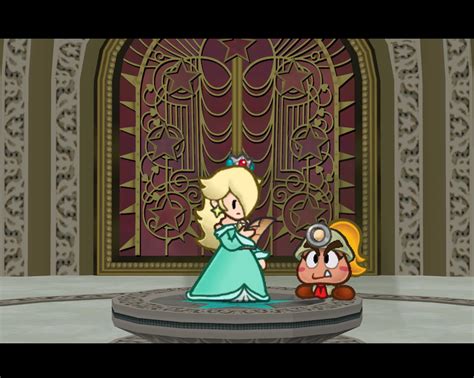 Paper Mario Rosalina Super Mario Bros Princess Series Rosalina Peach