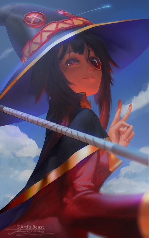 Megumin Kono Subarashii Sekai Ni Shukufuku Wo Drawn By Paul Nong