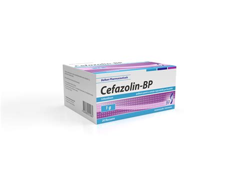 Cefazolin Bp Powder And Solvent For Injectable Solution