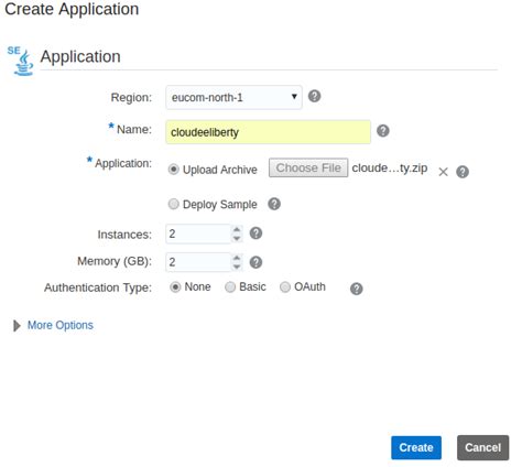 Liberty On Oracle Application Container Cloud Agilejavaeu