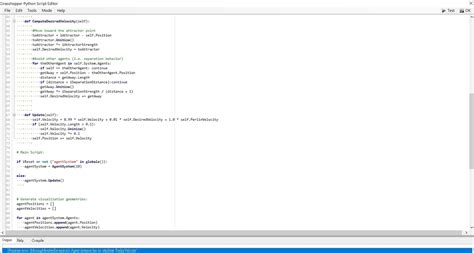 Ghpython Simulate Agent System Grasshopper McNeel Forum