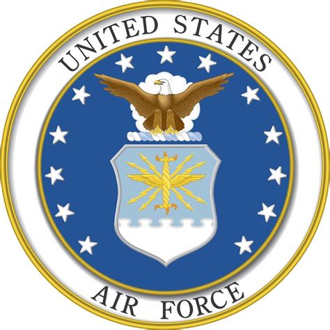Us Air Force Seal Decal Sticker 38 6 Pack