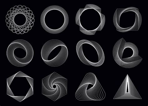 Abstract Geometric Elements Set Vector Premium Vector Rawpixel