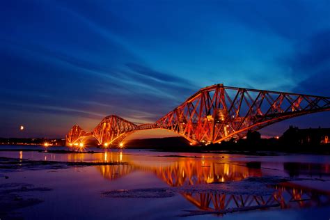 Forth Bridge Scotland United Kingdom With Map And Photos