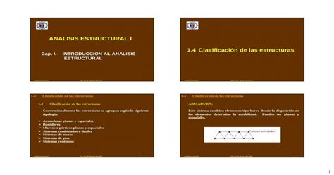 Clasificacion De Las Estructuras Pdf Document