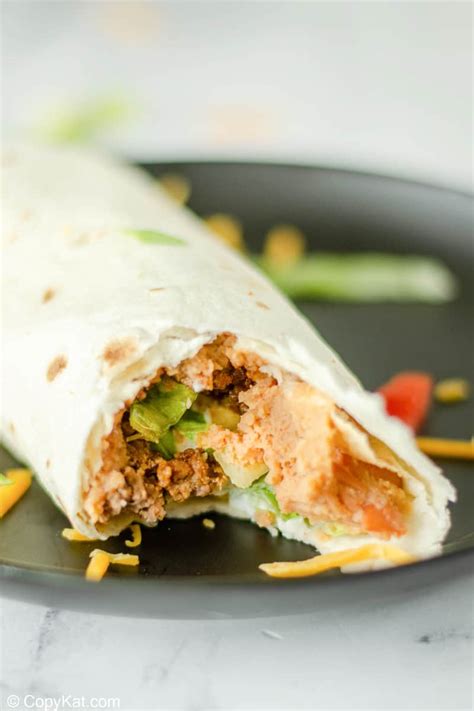 Taco Bell Burrito Supreme Recipe Cart Recipe Cart