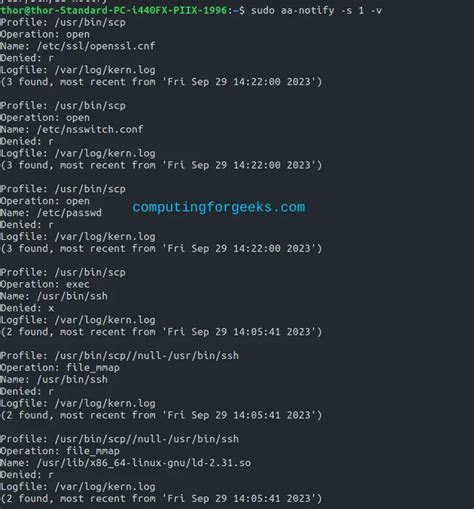 Apparmor Cheat Sheet For Linux System Administrators Computingforgeeks