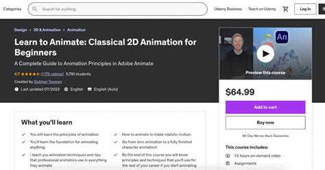 Best Adobe Animate Tutorials Master The Art Of D Animation