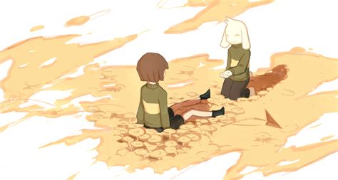 Asriel Asriel Dreemurr Chara Undertale Undertale Ixiv Id