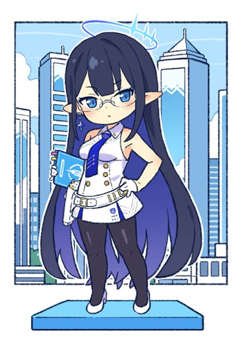 Rin Blue Archive Drawn By Onyhakase Danbooru