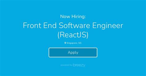 Front End Software Engineer Reactjs At Alemhealth