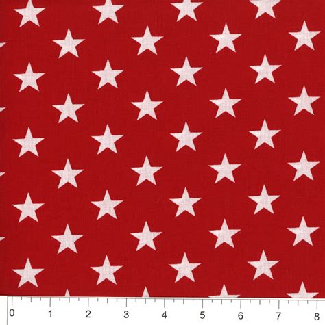 Red And White Star Background