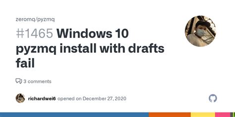 Windows Pyzmq Install With Drafts Fail Issue Zeromq Pyzmq GitHub