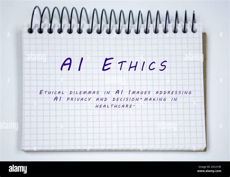 Ai Ethics Ethical Dilemmas In Ai Images Addressing Ai Privacy And Decision Making In Healthcare