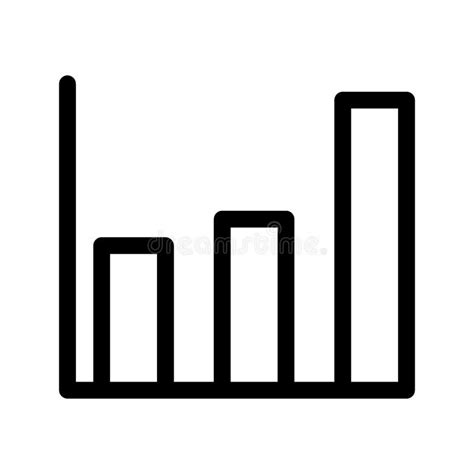 Chart Statistic Icon Vector Symbol Design Illustration Stock Vector
