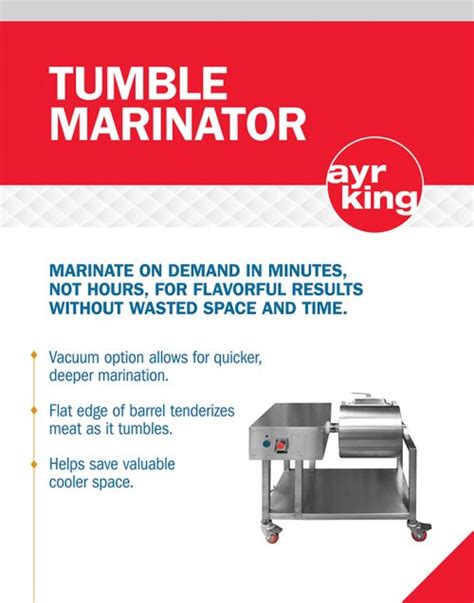 Commercial Meat Tumbler Marinator Ayrking