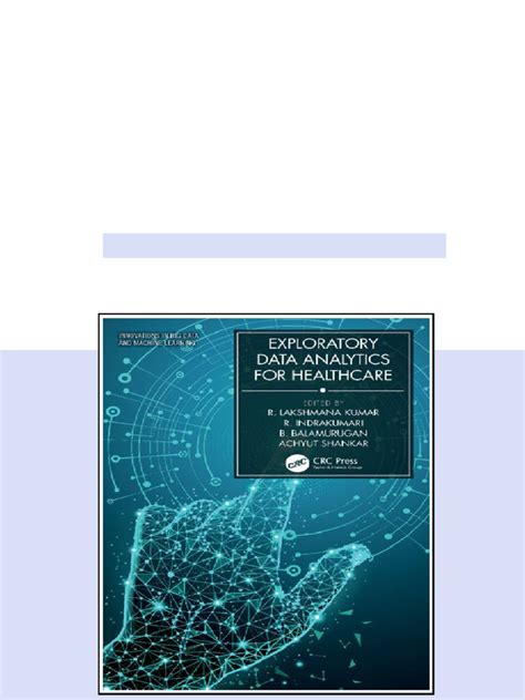 Ebook Exploratory Data Analytics For Healthcare By R Lakshmana Kumar