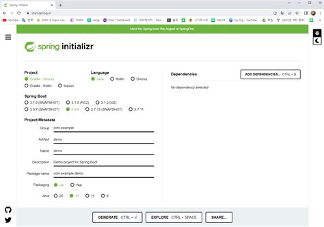 Spring Intellij Springboot 프로젝트 생성 및 실행 Spring Intellij Springboot 프로젝트 생성 및 실행