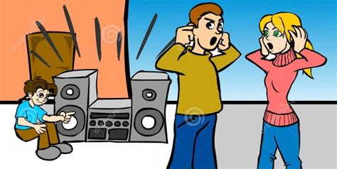 Create Meme Loud Music Loud Noise Illustration With Noises
