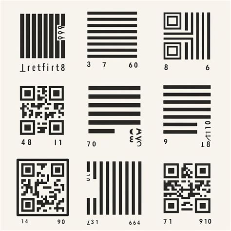 Premium Photo Vector Barcode And Qr Code Collection