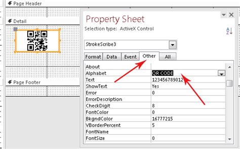 Generate Barcodes In Microsoft Access Strokescribe Activex Guide