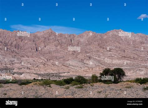 The Eroded Landscape Of The Calchaqui Valley In Salta Province