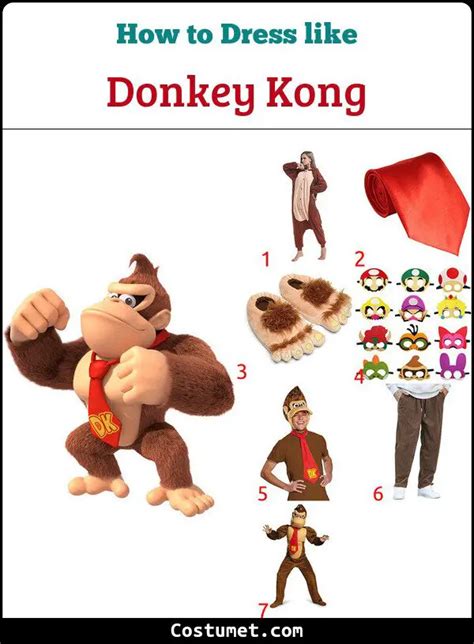 Donkey Kongs Costume For Halloween