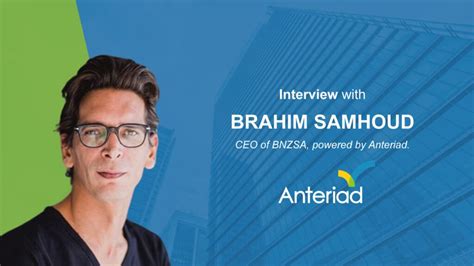 Martech Interview With Brahim Samhoud Chief Executive Officer Of Bnzsa