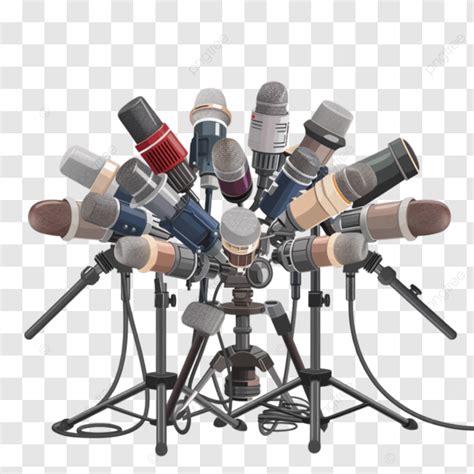 Realistic Microphones Realistic Mic Graphic Detailed Microphone Art