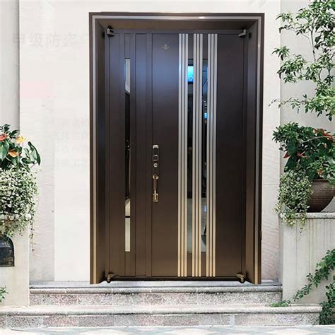 Puerta De Seguridad De Acero De Seguridad Americana Decorativa