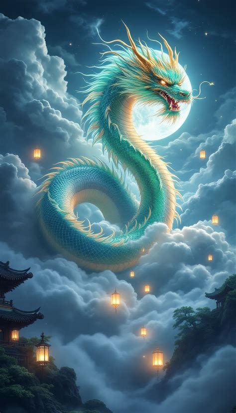 Free Celestial Dragon Ascends Image Dragon Mythical Fantasy