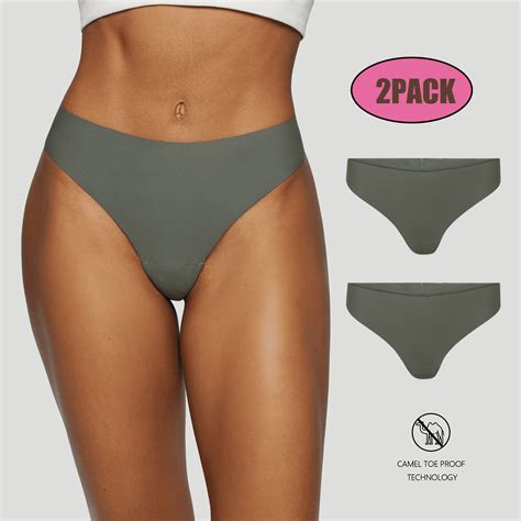 Aooho Seamless Workout Panties For Women Anti Camel Toe G String