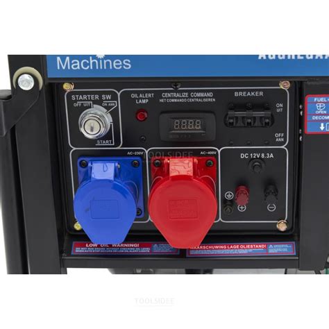 Generador Hbm De 3000 Vatios Combinado Con Motor De Corriente Diésel