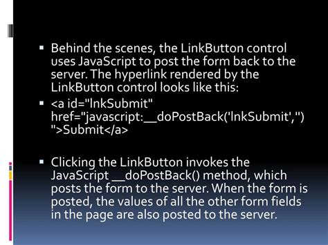 Ppt Linkbutton Powerpoint Presentation Free Download Id 1997142