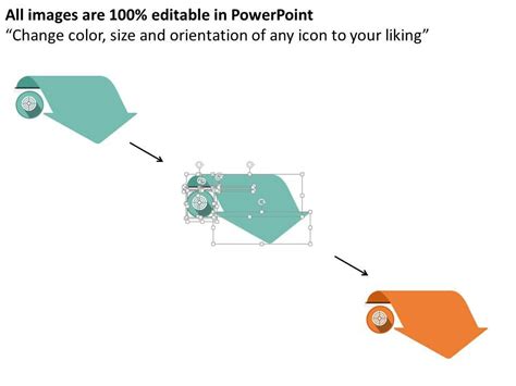 Four Arrow Design Option Representation Text Boxes Flat Powerpoint Design PPT Images Gallery