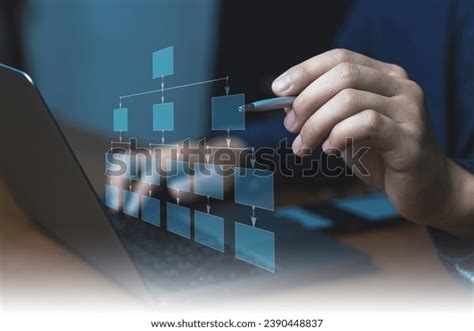 Business Process Automate Workflows Flowcharts Management Stock Photo Shutterstock