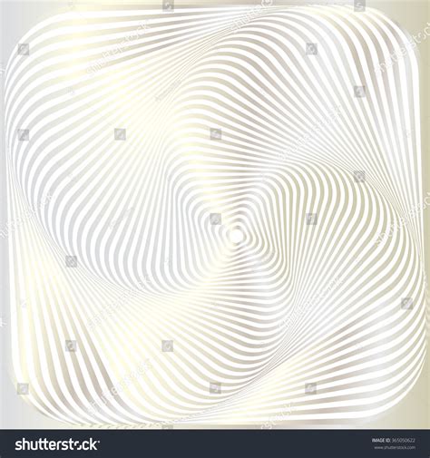 Abstract Monochromatic Illustration Formed By Swirling Stock Vector Royalty Free 365050622