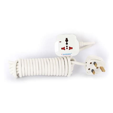 Way Universal Extension Socket Lead With M Cable A Plug