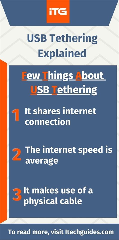 Usb Tethering Explained An Easy Way To Share Your Mobile Phone S Internet Internet Speed Usb
