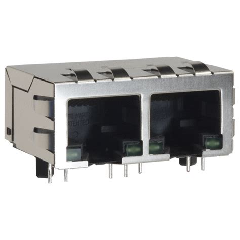 Magjack Integrated Connector Modules Bel Fuse Digikey