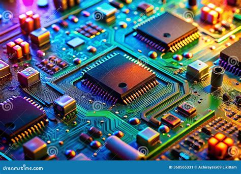Embedded System Line Icon Monochrome Simple Embedded System Outline