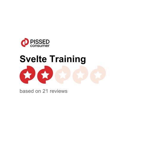 svelte training reviews pissedconsumer