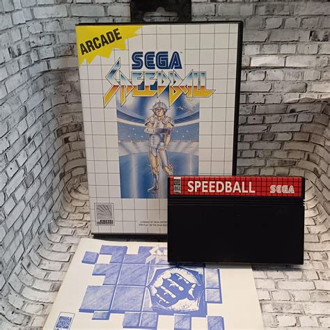 Speedball Master System Cib Pelimies