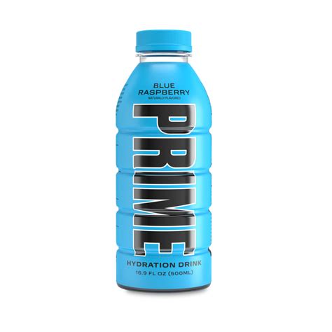 Prime Blue Raspberry Sports Drink Single Bottle 169 Fl Oz Sports