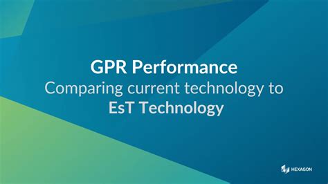 Ids Georadar On Linkedin Stream Dp And Est Technology Comparing Gpr