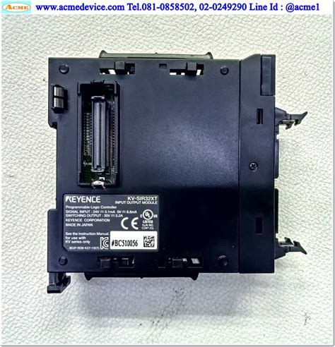 plc keyence รุ่น kv sir32xt input and output module แอคมี่ ดีไวซ์ มือ