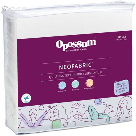 Opossum By Protect A Bed Neofabric Waterproof Quilt Protector Single