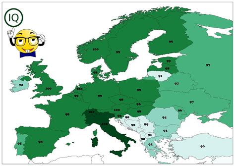 Iq Map Of The World Italic Roots