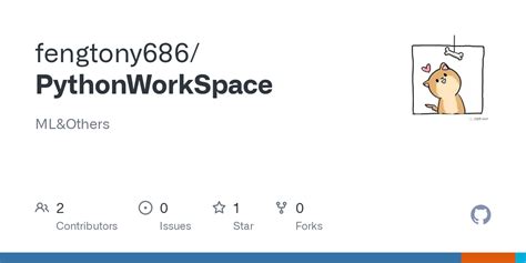 github fengtony686 pythonworkspace mlandothers